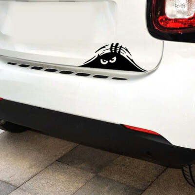 1x Eyes Monster Peeper Scary Bumper Window Vinyl Decal Car Stickers ...