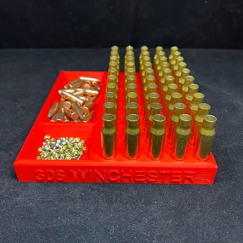 Bullet Reloading Tray 308 WIN RCBS Hornady Dillon Lyman Pocket Tray ...