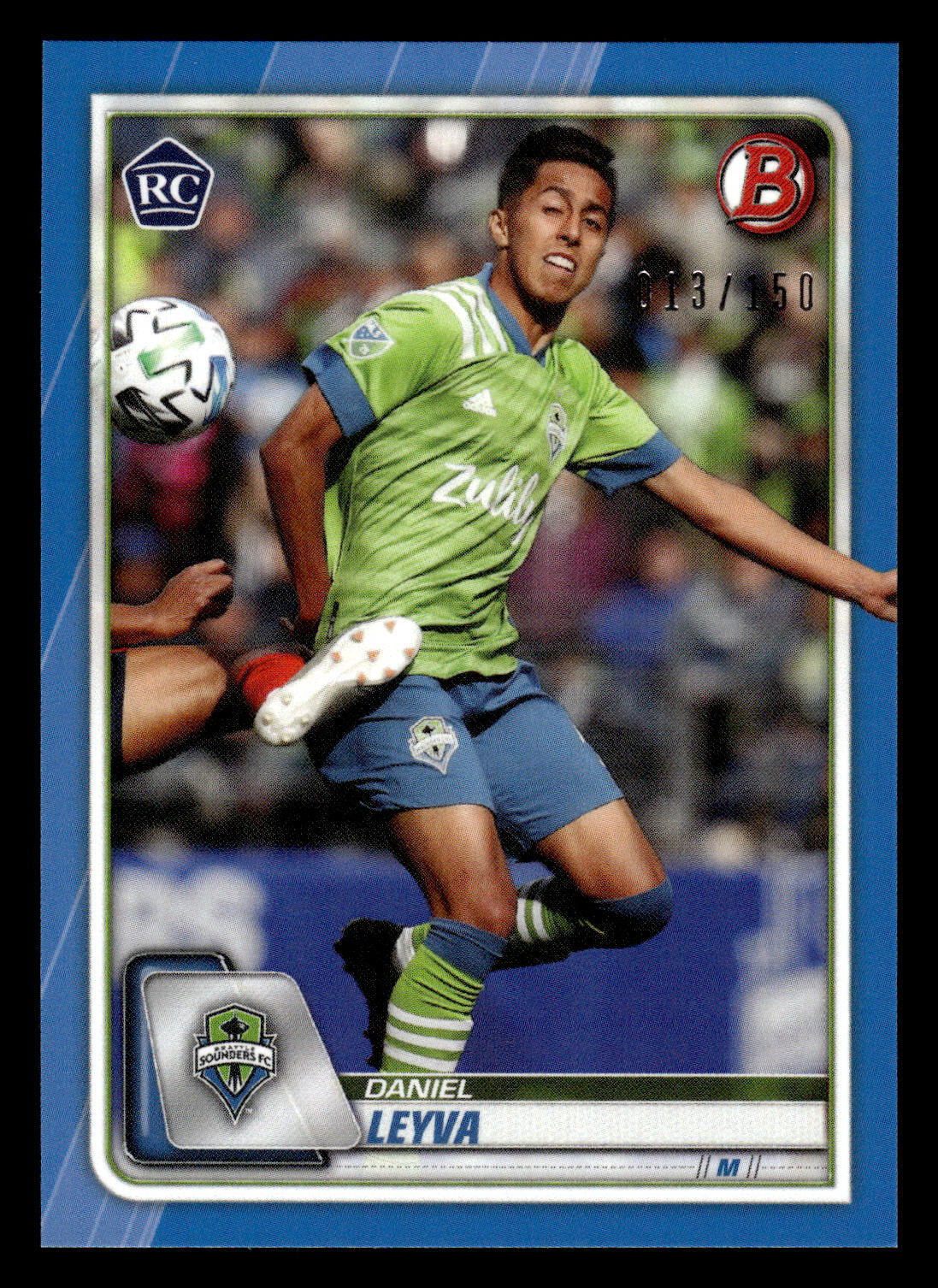 2020 Bowman MLS Daniel Leyva Blue Parallel RC /150 #52 | eBay