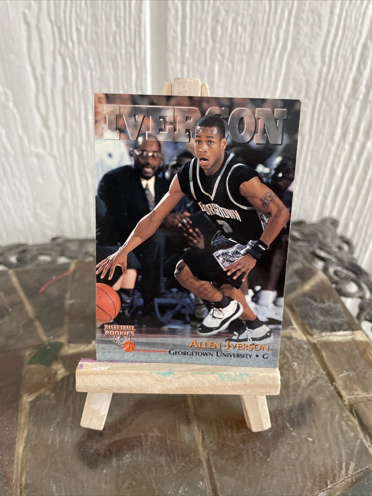 1996-97 Score Board Basketball Rookies Allen Iverson RC #1 | eBay