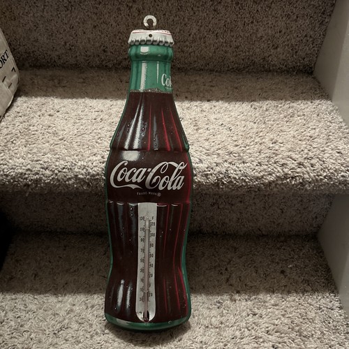 Vintage Robertson 16" Coca Cola Bottle Thermometer Made In USA VERY ...