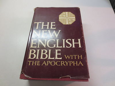 The New English Bible With the Apocrypha vintage 1970 BOM Standard ...