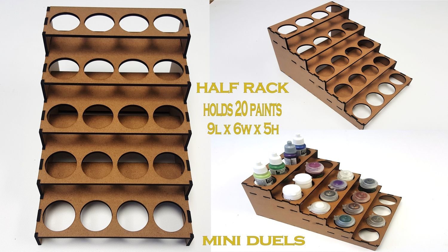 Painting Rack Half Rack from Mini Duels | eBay
