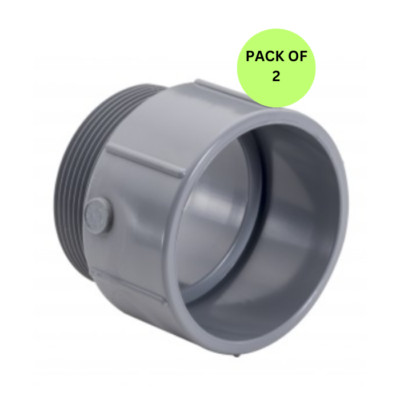 5" PVC Terminal Adapter - Pack of 2 - New | eBay