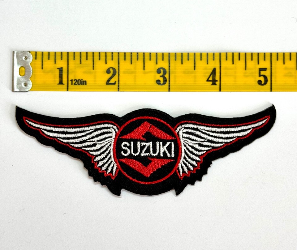Embroidered Patch - Suzuki - Motorcycles - Racing - ATV - NEW - Iron-on ...