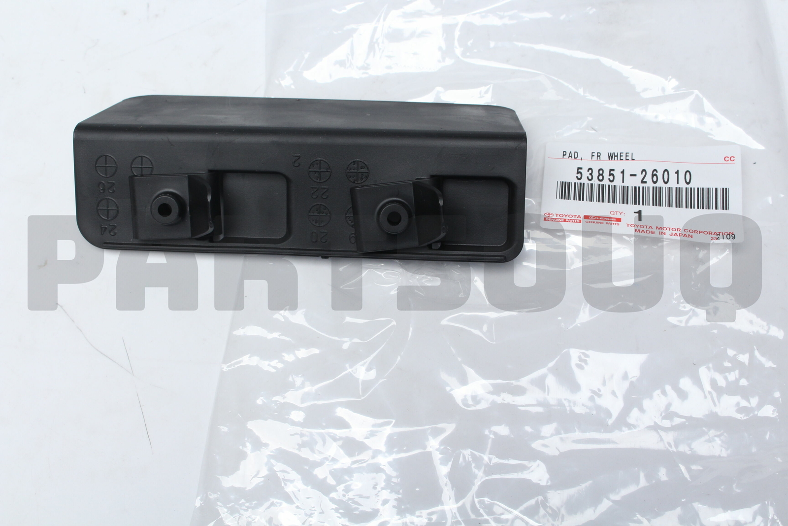 5385126010 Genuine Toyota PAD FR WHEEL 53851-26010 | eBay