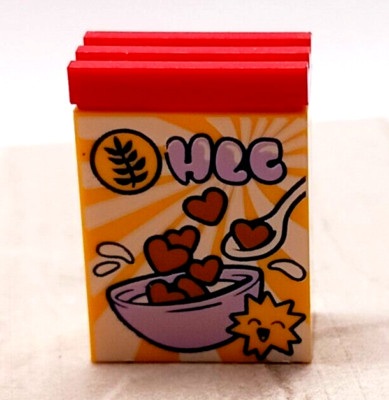 New LEGO Cereal Box Heart Shaped Food Wheat Sunshine Gluten Maybe Milk ...