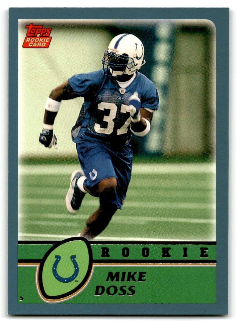 2003 Topps Mike Doss Rookie Indianapolis Colts #328 | eBay