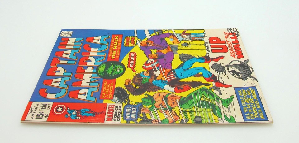 Captain America #130 Marvel Comics Art by Mike Zeck &John Beatty. The ...