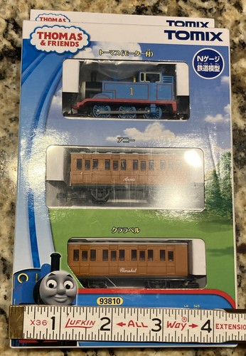 New N Scale Tomix Thomas The Tank Engine & Friends Set 0-6-0 Steam ...
