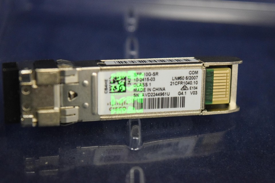 Green Hologram 10-2415-03 CISCO SFP-10G-SR V03 Transceiver Module | eBay