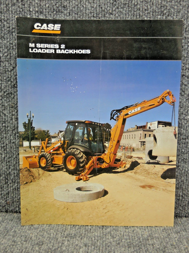 Vintage Original Case M Series 2 Loader Backhoe 580 590 Dealership ...