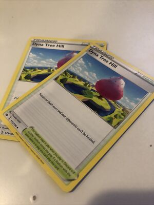 Pokémon TCG Dyna Tree Hill Chilling Reign 135/198 Regular Uncommon 2x ...
