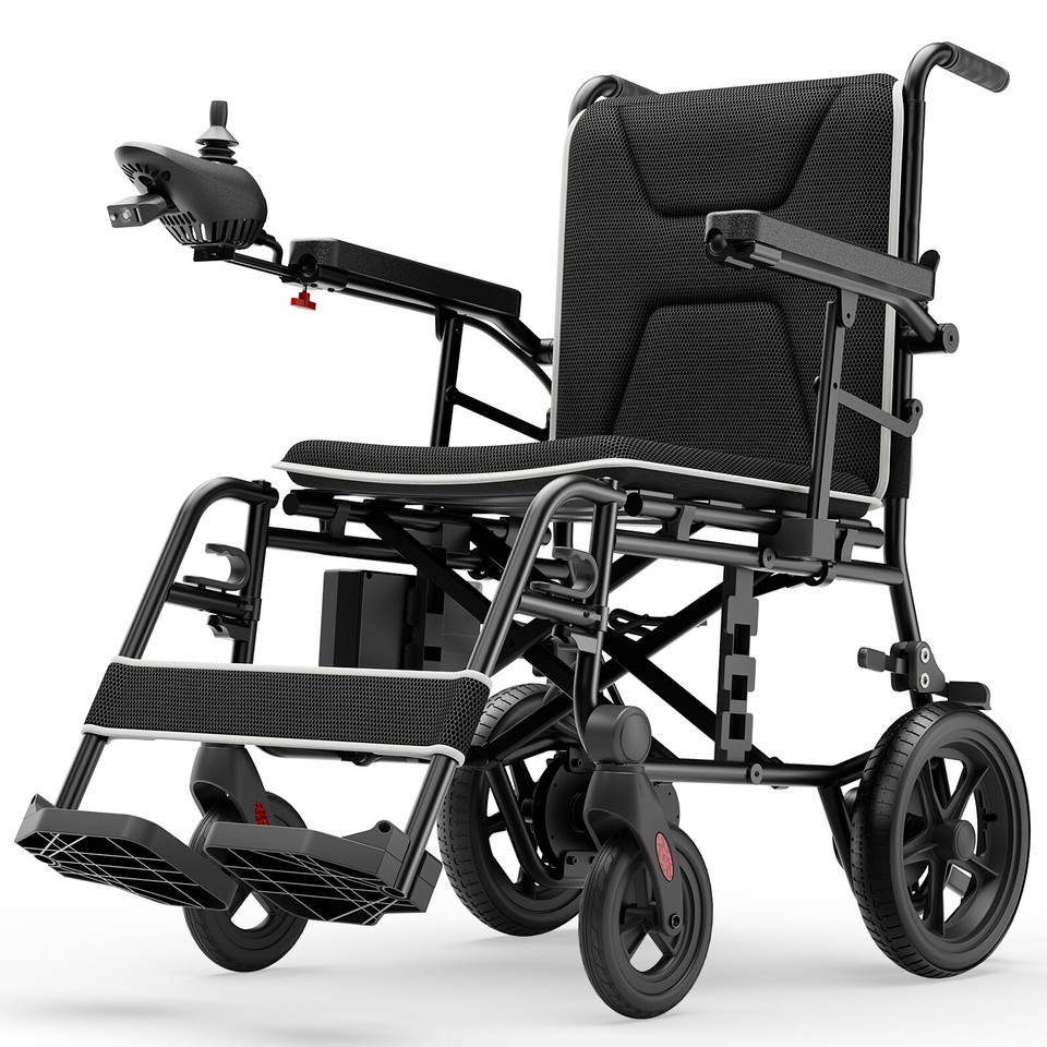 42lbs Ultra-Lightweight Electric Power Wheelchair All Terrain Motorized ...