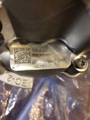 OEM Original VW Tiguan II Ad1 Golf 7 2.0l TSI Turbo CONTINENTAL AUDI ...