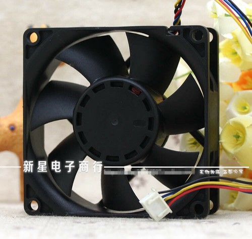 1PC AVC DA08025B48U P021 8025 48V 0.14A 8CM 4-wire server cooling fan ...