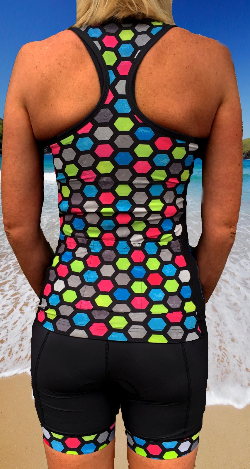 50% off Triathlon Suit womens two piece tri suit CELL- Small- SALE | eBay