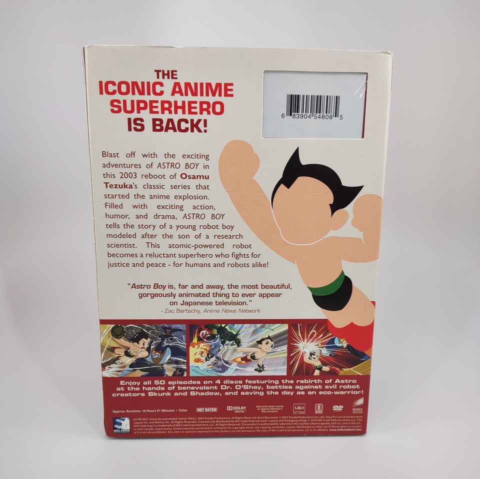 Astro Boy The Complete Series 2003 DVD & Astro Boy 2009 DVD Lot Nicolas ...