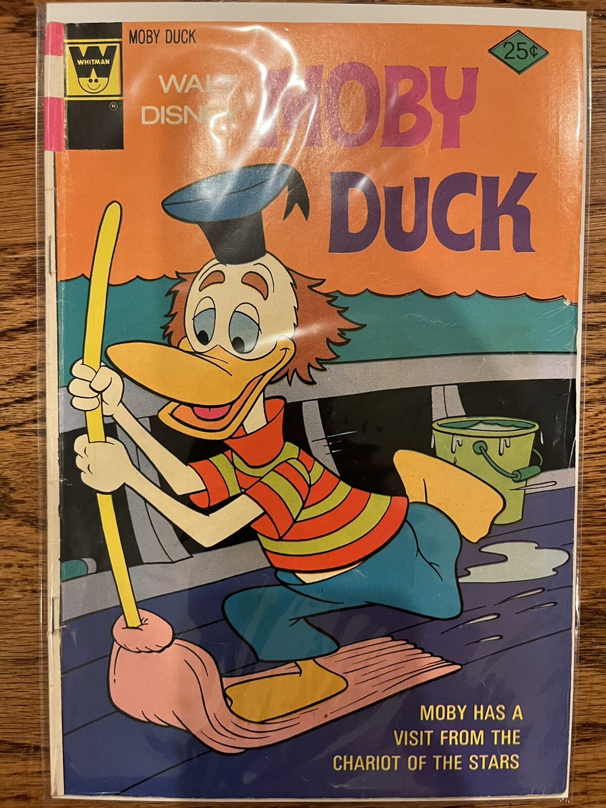 Walt Disney Moby Duck #15 Whitman Comics 1974 | eBay