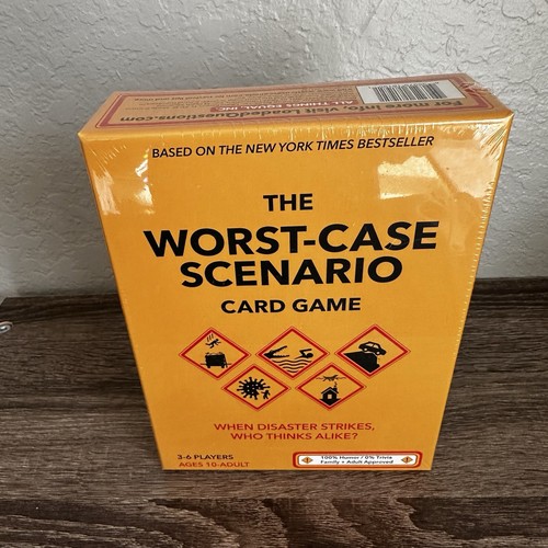 The Worst-Case Scenario Card Game | eBay