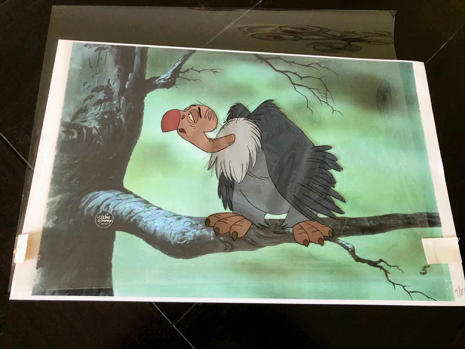 THE JUNGLE BOOK Production Animation Cels of BUZZIE and DIZZY 2 Cels ...