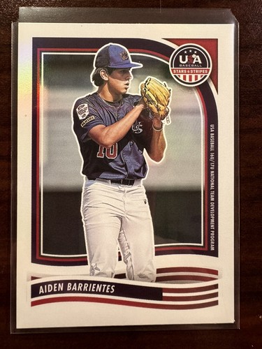 2024 Panini USA Stars & Stripes #135 Aiden Barrientes | eBay