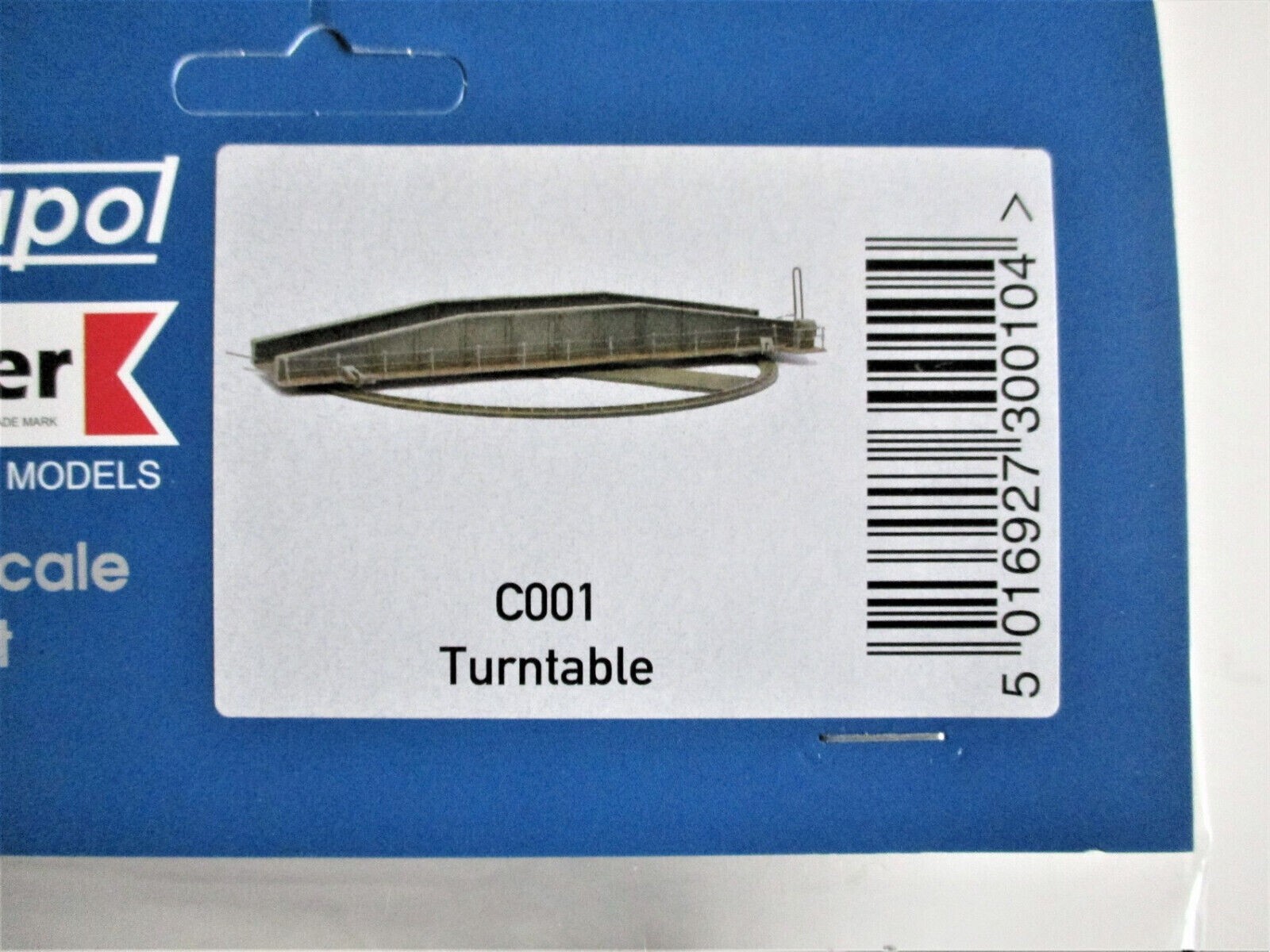 DAPOL C001.Turntable – Manual 25cm dia’ . OO Gauge, 1/76 scale Kit | eBay