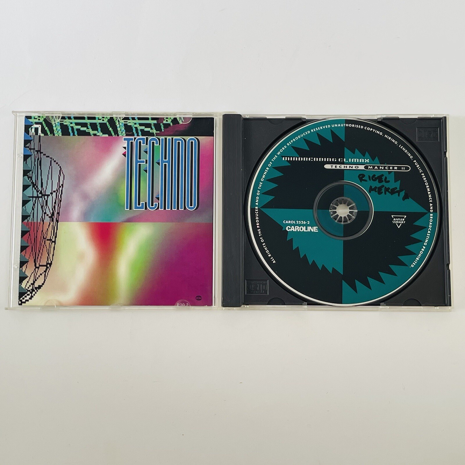 Technomancer 2: Mindbending Climax - Various Artists (1993) CD Rave ...