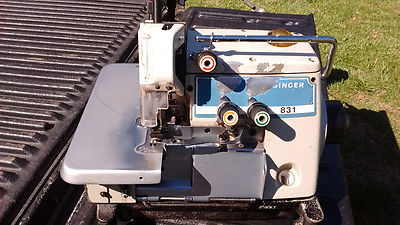 SINGER 831U-001-3 HIGH SPEED SEWING MACHINE 3 THREAD OVERLOCK | eBay