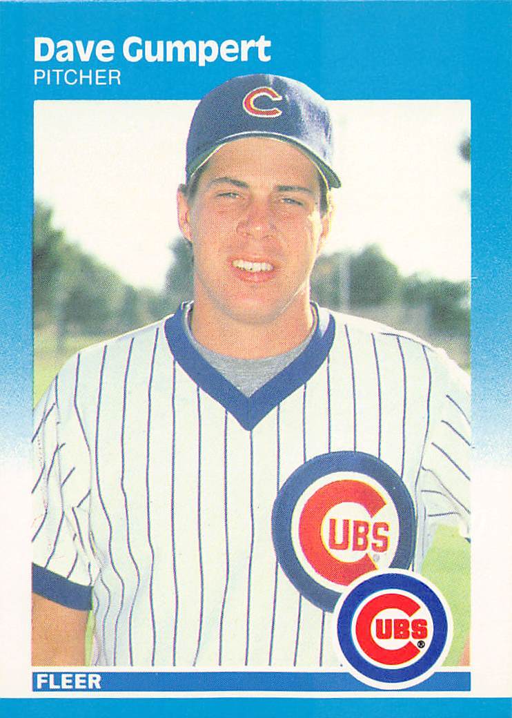 Dave Gumpert 1987 Fleer 565 Chicago Cubs BASEBALL Card | eBay