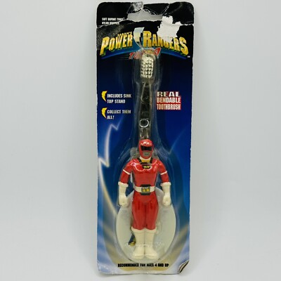 Y2K Vintage 1998 Power Rangers Turbo Red Ranger Action Figure ...