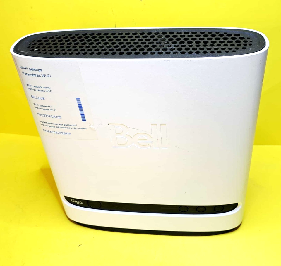 ⚡BELL SAGEMCOM GIGA HUB FAST 5689E HOME-INTERNET GATEWAY MODEM ROUTER ...