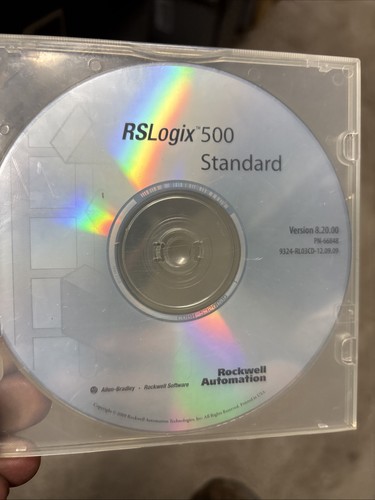 Allen Bradley RSLogix 5000 Standard Version 8.20.00; 9324-RLO3CD | eBay