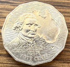 1970 Australian 50 Cent Coin - Captain Cook for sale online | eBay ...