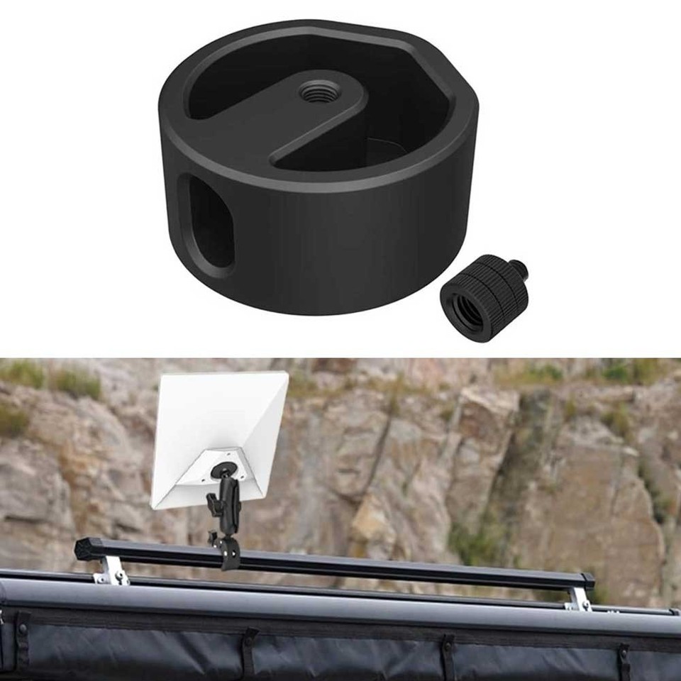 Travel Use Tripod Mount Adapter Ball Head 1/4-20 Aluminium Alloy ...