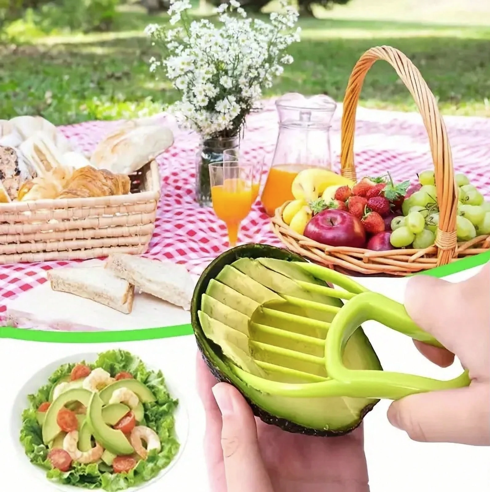 3-in-1 Avocado Slicer Tool – Split Pit Slice Avocados Home Tools ...