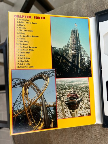 Americas Greatest Roller Coaster Thrills DVD in 3D with 2 Pair 3-D ...