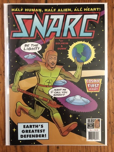 SNARC #1 Bruce Olav Solheim, Gary Dumm (2019 Boots To Books) Alien ...