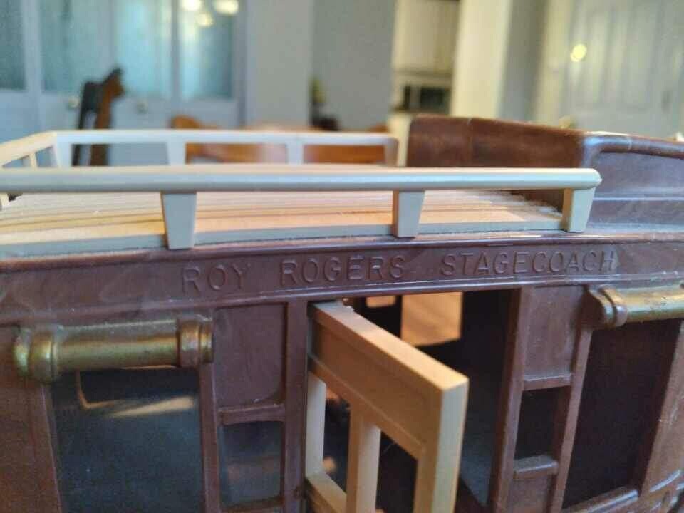 Vintage 1955 Roy Rogers Fix It Stagecoach | eBay