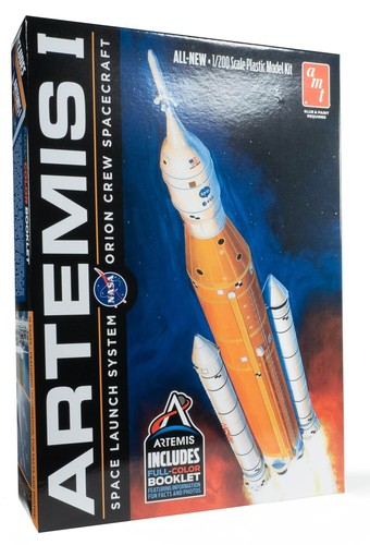1:200 AMT *NASA* ARTEMIS I ROCKET Space Launch System PLASTIC MODEL KIT ...