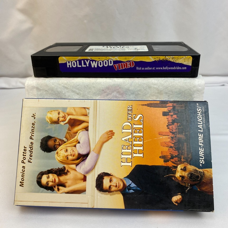 Head Over Heels VHS (Universal, 2001) Starring Freddie Prinze Jr ...