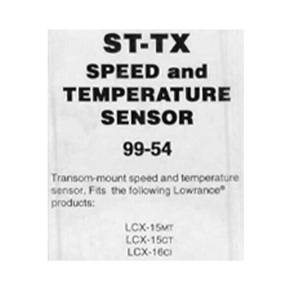 LEI Lowrance Accessories Speed and Temperature Sensor ST-TX 99-54 CK | eBay