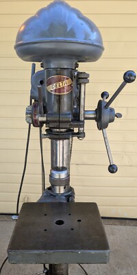 Vintage 1946 Delta Heavy Duty Floor Standing Drill Press - Brush ...