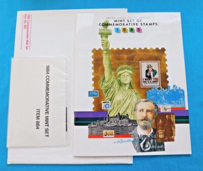 USPS COMMEMORATIVE STAMPS AND BOOK SET FROM 1985 ~ NEW | eBay