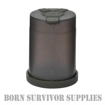 Wildo SALT & PEPPER SHAKER - Compact Storage Spice Container Box Pot ...