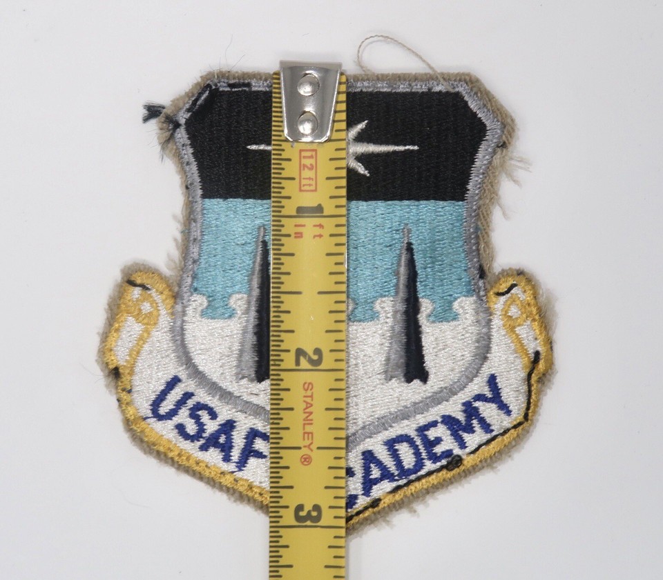 USAF ACADEMY Patch: Military COLOR DRESS FLIGHT VINTAGE ORIGINAL cut ...