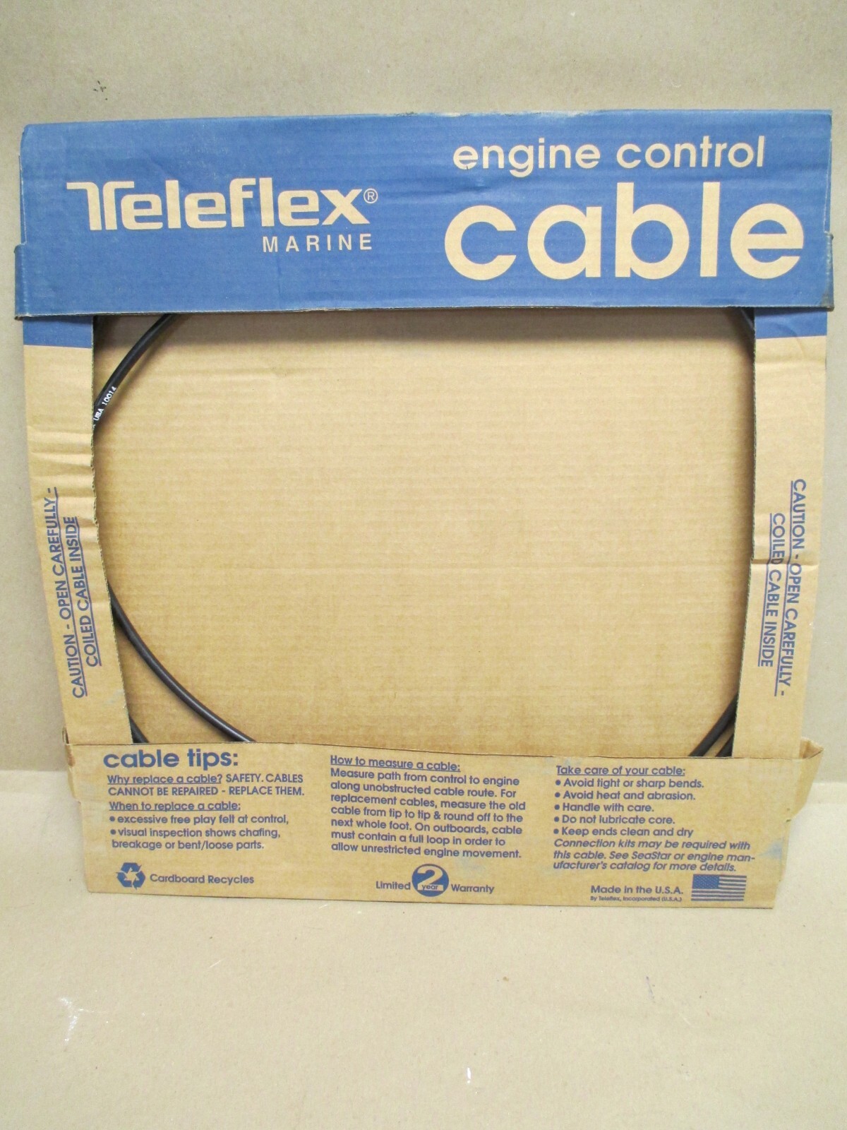 Teleflex Marine Control Cable 12 Feet CC17012 | Teleflex | 12 Feet ...