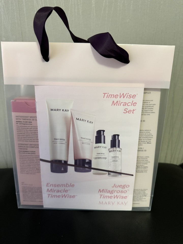 Mary Kay Timewise Miracle Set 3D 🆕💕 New Fresh Product Normal to dry | eBay