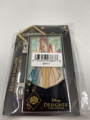 Disney Designer Ultimate Princess Collection Ariel Hinged Pin Limited ...