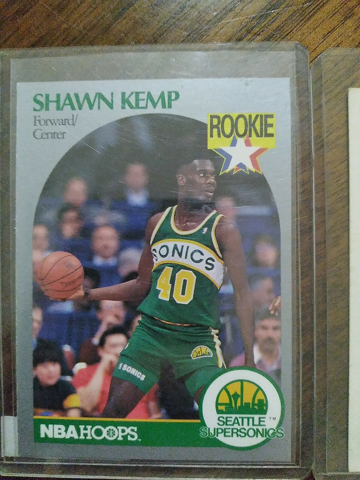 3 total 1990 Shawn Kemp #178 + #279 Rookie card 2 Fleer ..1 NBA hoops ...